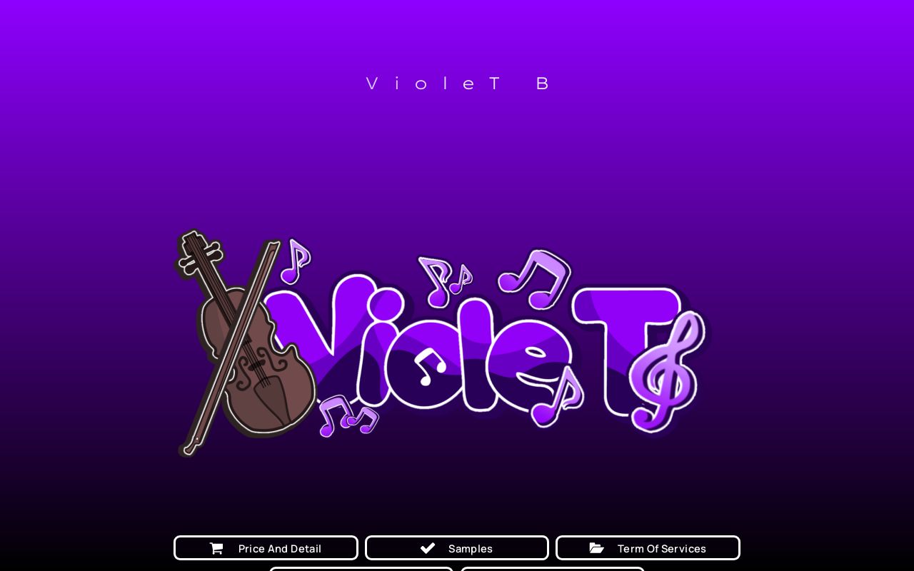 VioleT B Commission Card
